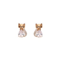 faina Ohrringe Damen Gr&ouml;&szlig;e One Size rosegold / transparent