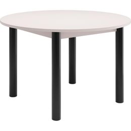 Tom Tailor HOME Esstisch &raquo;COLOR TABLE&laquo; 1 Stk. tlg. Esstisch, 4-Fu&szlig;, 3 Gr&ouml;&szlig;en, 3 Dekorfarben, 4 Fu&szlig;farben, ABS-Kante schwarz B/H/T: 120cm x 76cm x 