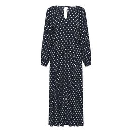 Part Two Kleid 'Rosaline' Damen Gr&ouml;&szlig;e 42 marine / wei&szlig; Sommerkleid