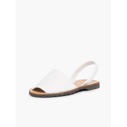 Pisamonas Sandale M&auml;dchen Gr&ouml;&szlig;e 41 wei&szlig;
