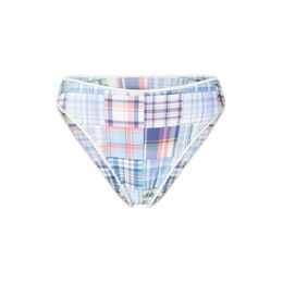 Abercrombie & Fitch Bikinihose Damen Gr&ouml;&szlig;e S hellblau / gelb / koralle / wei&szlig;