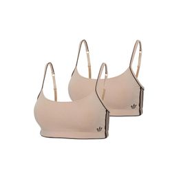 adidas originals Bustier ' Adicolor Comfort Flex ' Damen Gr&ouml;&szlig;e 75 beige / nude