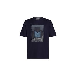 Icebreaker Funktionsshirt 'Tech Lite' Herren Gr&ouml;&szlig;e S navy / rauchblau / hellblau / wei&szlig;