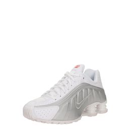 Nike Sportswear Sneaker 'Shox R4' Damen Gr&ouml;&szlig;e 42.5 silbergrau / rot / wei&szlig; Sommerschuhe