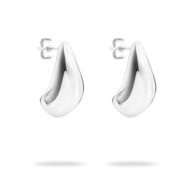 Tamaris Damen Paar Ohrstecker &raquo;Schmuck Geschenk Edelstahl Ohrringe Organic Shapes&laquo; silber Edelstahl