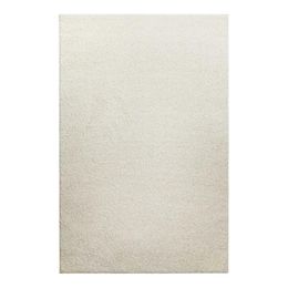 Teppich &raquo;Gino&laquo; rechteckig 30 mm H&ouml;he Hochflor, gewebt, weich, uni, Wohnzimmer, Schlafzimmer, waschbar beige Polypropylen B : 80cm 1 Stk., 30mm, L: 