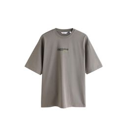 next T-Shirt Herren Gr&ouml;&szlig;e M goldgelb / schwarz