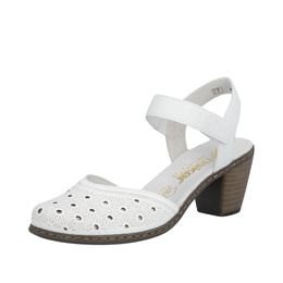 Rieker Pumps '40991' Damen Gr&ouml;&szlig;e 38 wei&szlig;