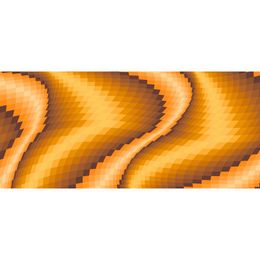 ARCHITECTS PAPER Fototapete &raquo;Atelier 47 Pattern 1&laquo; 3D-Optik glatt Vlies, Wand, Schr&auml;ge, Decke gelb Vlies B/L: 6m x 2,7m