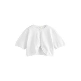 next Knit Cardigan girl size 116 White