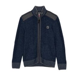 Spieth & Wensky Spieth & Wensky Strickjacke 'Erato' Herren Gr&ouml;&szlig;e XXL dunkelgrau / graumeliert