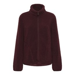 Kaffe Fleecejacke 'KAAlly' Damen Gr&ouml;&szlig;e M weinrot