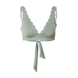Hunkem&ouml;ller Hunkem&ouml;ller Bikinitop 'Scallop' Damen Gr&ouml;&szlig;e 100 hellgr&uuml;n