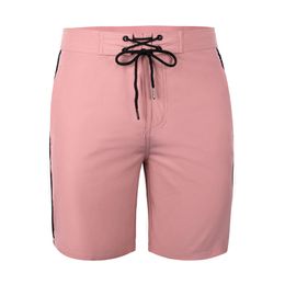 YEAZ Sportbadeshorts 'Davey' Herren Gr&ouml;&szlig;e M altrosa / schwarz / wei&szlig;