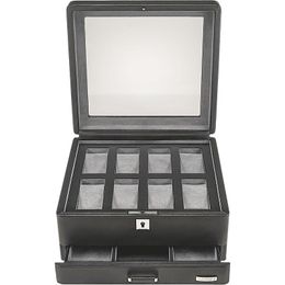 Windrose Damen Windrose Uhrenbox &raquo;Tempora, 804021.08&laquo; Aufbewahrung, Uhrenkasten, &Oslash; max.40mm, Armbanduhr, Geschenkidee schwarz Einheitsgr&ouml;&szlig;e