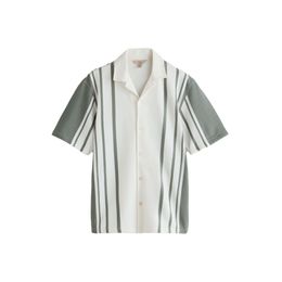 next Button Up Shirt male size M Pastel green / White