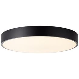 Brilliant Deckenleuchte &raquo;Slimline&laquo; LED-Modul 1 Stk. Farbwechsler LED Deckenlampe 49cm wei&szlig;/schwarz schwarz-wei&szlig; 1, &Oslash; 49cm H: 8,5cm, 1 Stk.