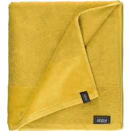 Sch&ouml;ner Wohnen Kollektion SCH&Ouml;NER WOHNEN-Kollektion Badetuch &raquo;Sense&laquo; mit Velourborte, hautschmeichelnde Airtouch Qualit&auml;t, super weich gelb Frottee, Obermaterial: 100% 