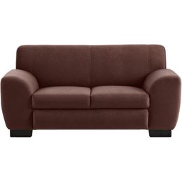 Home Affaire Sofa &raquo;Nika L-Form&laquo; als 2-oder 3-Sitzer, in Microfaser PRIMABELLE oder Struktur braun Struktur (70% Polyacryl, 30% Polyester);Primabelle-