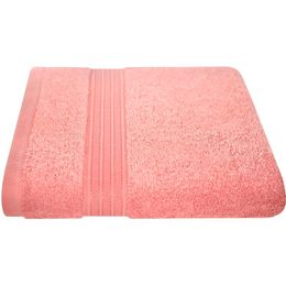Dyckhoff Handtuch &raquo;Siena&laquo; mit Bord&uuml;re rot Frottier, Obermaterial: 100% Baumwolle B/L: 50cmx100cm, 1 Stk., Frottier