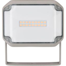 Fa.Brennenstuhl LED Au&szlig;en-Wandleuchte &raquo;AL 1050&laquo; Warmwei&szlig; grau LED Fluter zur Wandmontage mit warmwei&szlig;em Licht
