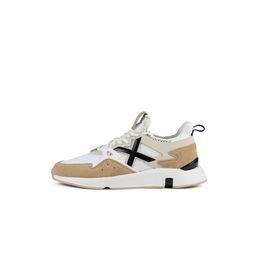 MUNICH Sneaker 'Click' Herren Gr&ouml;&szlig;e 45 beige / chamois / schwarz / wei&szlig; Sommerschuhe
