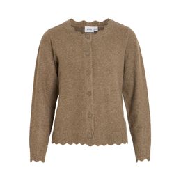Vila Strickjacke 'VINikolina' Damen Gr&ouml;&szlig;e XXL karamell