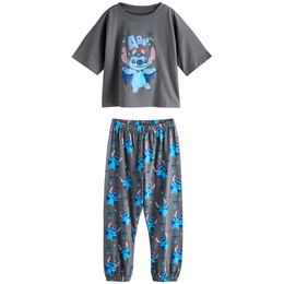 Next Pajamas 'Disney Lilo and Stitch Halloween' girl size 146 Blue / Dark grey / Mauve / Rose