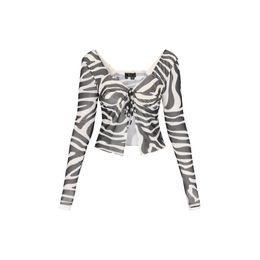 faina Blouse female size M Black / White