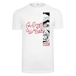 Merchcode Shirt 'Angry Hulk' male size XL Red / Black / White