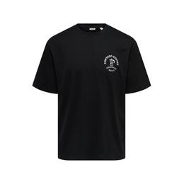 Only & Sons Shirt 'ONSNathan' male size M Black / White