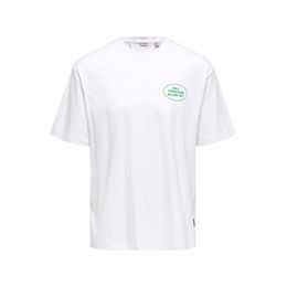 Only & Sons Shirt 'ONSNathan' male size XXL Jade / White