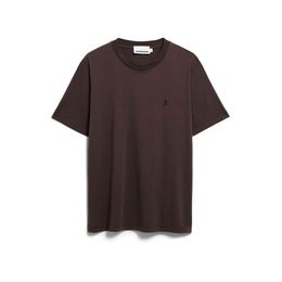 Armedangels T-Shirt 'JAAMES' Herren Gr&ouml;&szlig;e S dunkelbraun