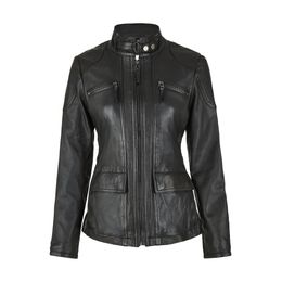7eleven Lederjacke 'SEKandi' Damen Gr&ouml;&szlig;e L schwarz Sommerjacke