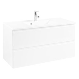 Welltime Waschtisch &raquo;Cardiff&laquo; Breite 100 cm wei&szlig; B/H/T: 100cm x 56cm x 47cm