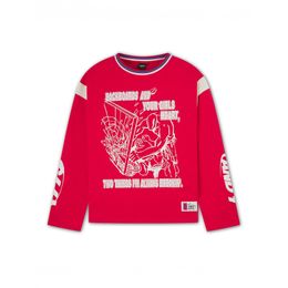 AND1 Sweatshirt Damen Gr&ouml;&szlig;e XS blau / rot / wei&szlig;