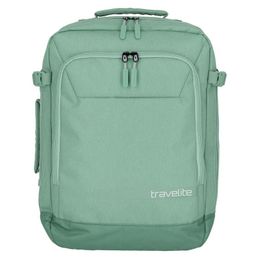 Travelite Damen Travelite Freizeitrucksack &raquo;KICK OFF Rucksack/Bordgep&auml;ck&laquo; Reiserucksack Streetpack Kabinengep&auml;ck gr&uuml;n B/H/T: 37cm x 50cm x 20cm