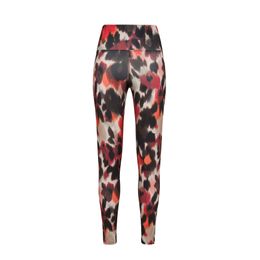 DEHA Leggings Damen Gr&ouml;&szlig;e XS beige / grau / orange / rot / schwarz