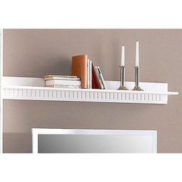 OTTO home Wandboard &raquo;Cubrix&laquo; aus massivem Kiefernholz, in zwei unterschiedlichen Breiten wei&szlig; Massivholz B/H/T: 130cm x 14cm x 14cm