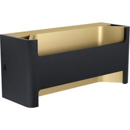 Eglo Wandleuchte &raquo;FELONICHE Wandlampe, Alu und Kunstoff, IP20, Wohnzimmerlampe, Lampe&laquo; LED-Board 1 Stk. Warmwei&szlig; Wand-/Deckenleuchte, L22 x H10 x 