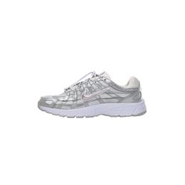 Nike Sportswear Sneakers 'P-6000' boy size 40 Silver grey / Silver / White