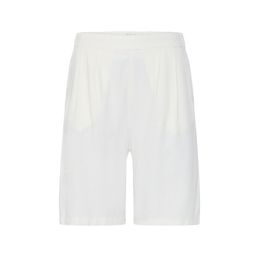 oxmo Leinen-Mix-Shorts ' OXNInna Linen Mix Bermuda ' Damen Gr&ouml;&szlig;e 36 creme / wei&szlig;