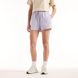 new balance Workout Pants 'Sport Essentials French Terry Short' female size XS Purple / Light purple
