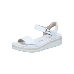 Tamaris Sandale Damen Gr&ouml;&szlig;e 41 beige / wei&szlig;