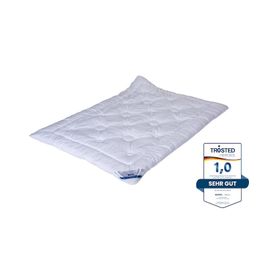 Beco Microfaserbettdecke &raquo;Royal Soft "GOLD", Bettdecke 135x200 und weitere Gr&ouml;&szlig;en!&laquo; warm F&uuml;llung Polyester Bezug Microfaser 1 Stk. tlg. wei&szlig; Bezug: 100% 