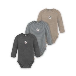 Normani Body 'Auckland' Jungen Gr&ouml;&szlig;e 74 beige / grau / mischfarben