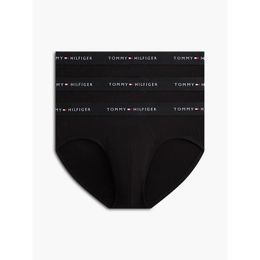 Tommy Hilfiger Underwear Herren Slip &raquo;3P BRIEF DTM&laquo; Packung, 3er, 3 Stk. mit Logo-Elastikbund S (48), 3 Stk.