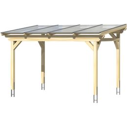 Skan Holz Terrassendach &raquo;Sanremo&laquo; Leimholz braun Leimholz B/H/T: 434cm x 290cm x 400cm