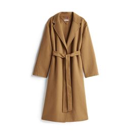 TOMMY HILFIGER Between-Seasons Coat female size XL Light brown