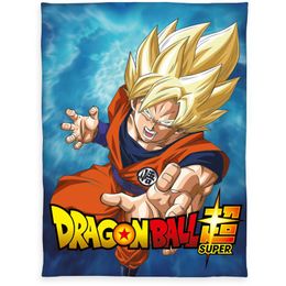 Dragon Ball Wohndecke mit tollem Motiv bunt Polyester B/L: 150cm x 200cm